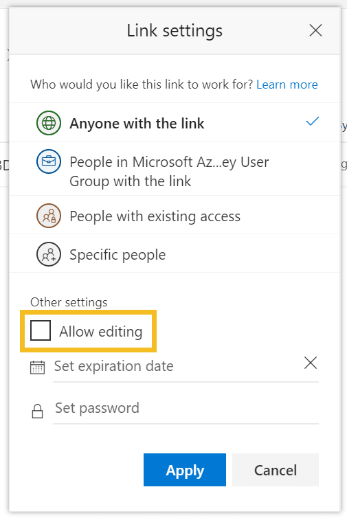 Free Microsoft Teams for communities: public file sharing